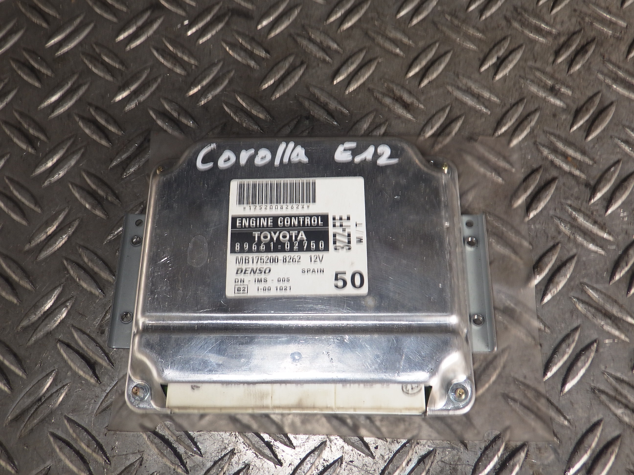 Engine control unit (ECU) TOYOTA COROLLA (_E12_) 1.6 VVT-i (ZZE121 ...