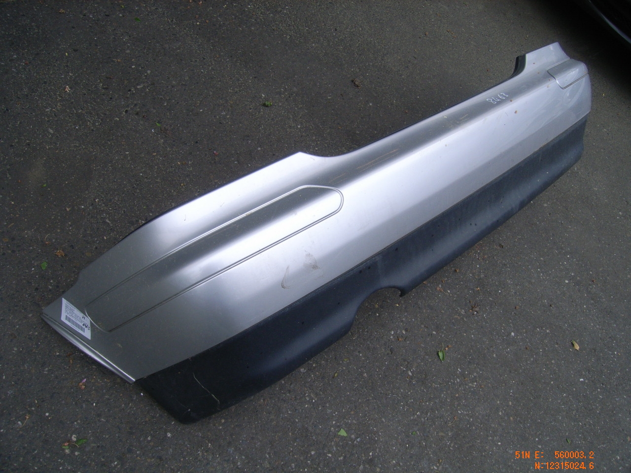 Rear bumper MERCEDES-BENZ SLK (R170) 230 Kompressor (170.447) | B-Parts