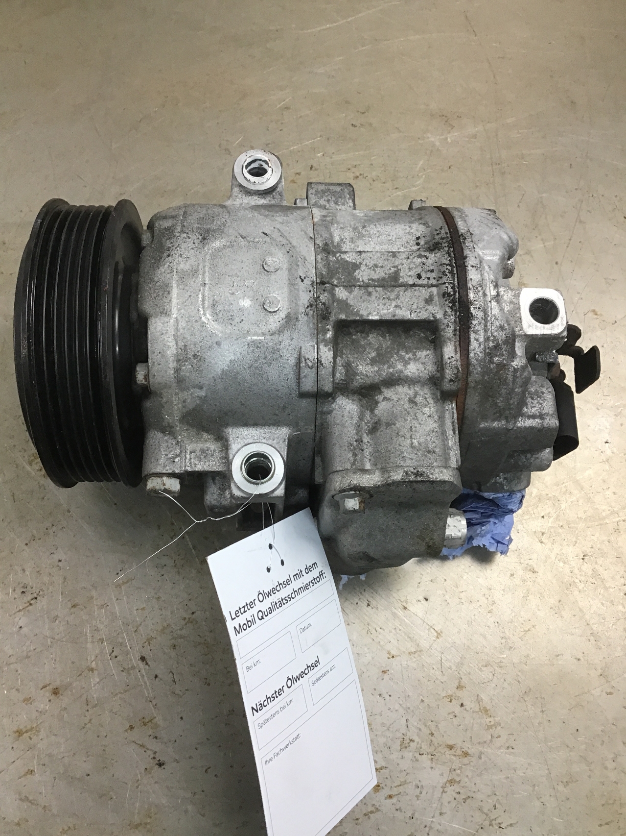 AC compressor VW POLO (9N_, 9A_) 1.4 16V 10547072 | B-Parts