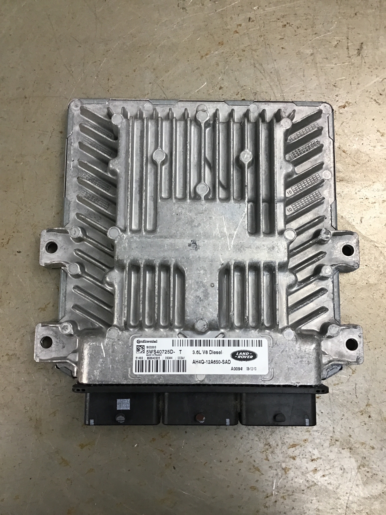 Engine control unit (ECU) LAND ROVER RANGE ROVER SPORT I (L320) 3.6 D ...