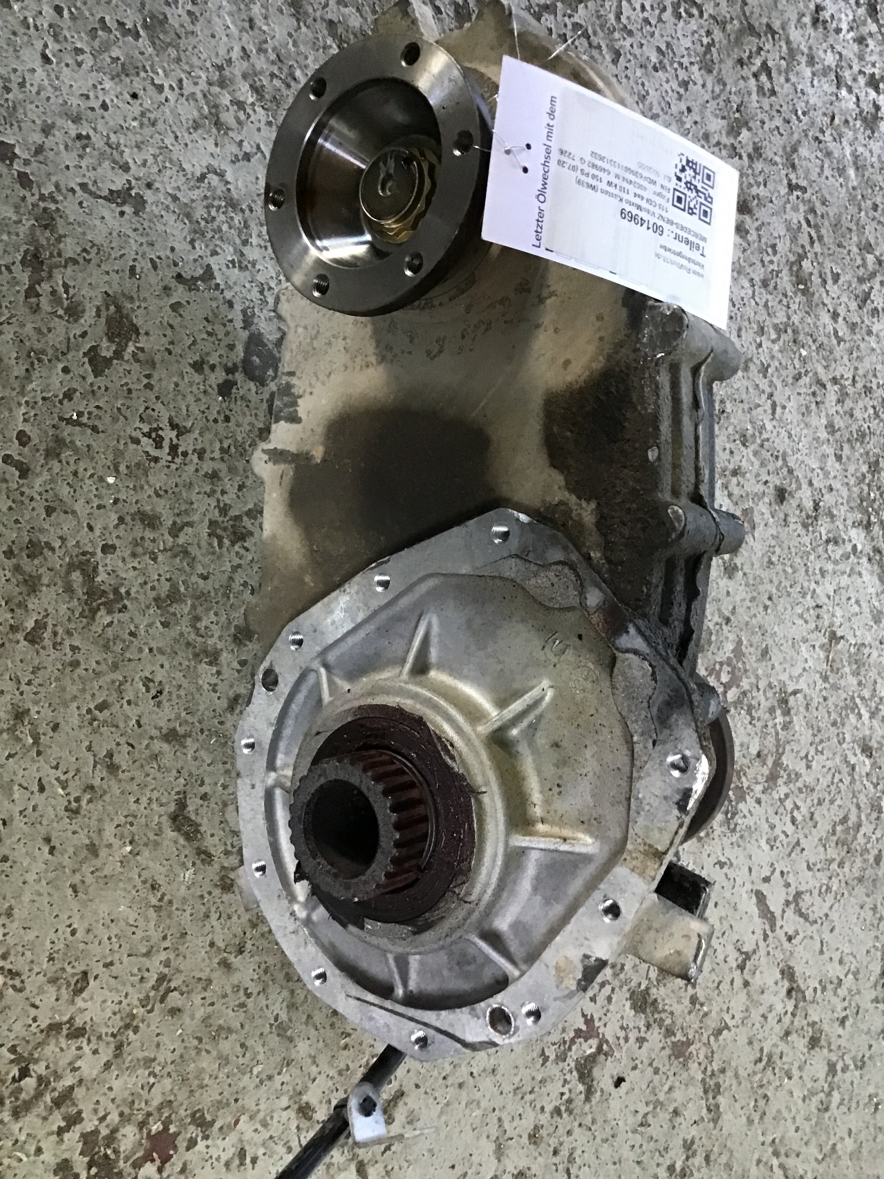 Boîte de transfert MERCEDES-BENZ VITO / MIXTO Van (W639) 115 CDI 4x4 ...