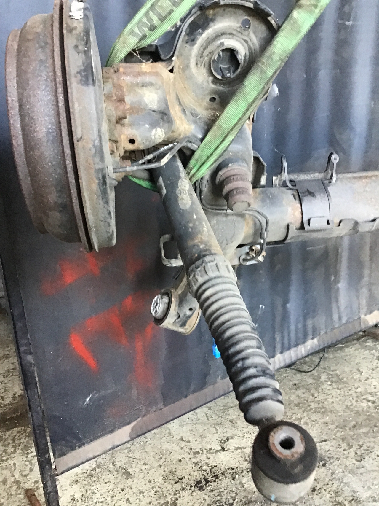 Rear axle PEUGEOT 207 (WA_, WC_) 1.4 16V 9522691 | B-Parts