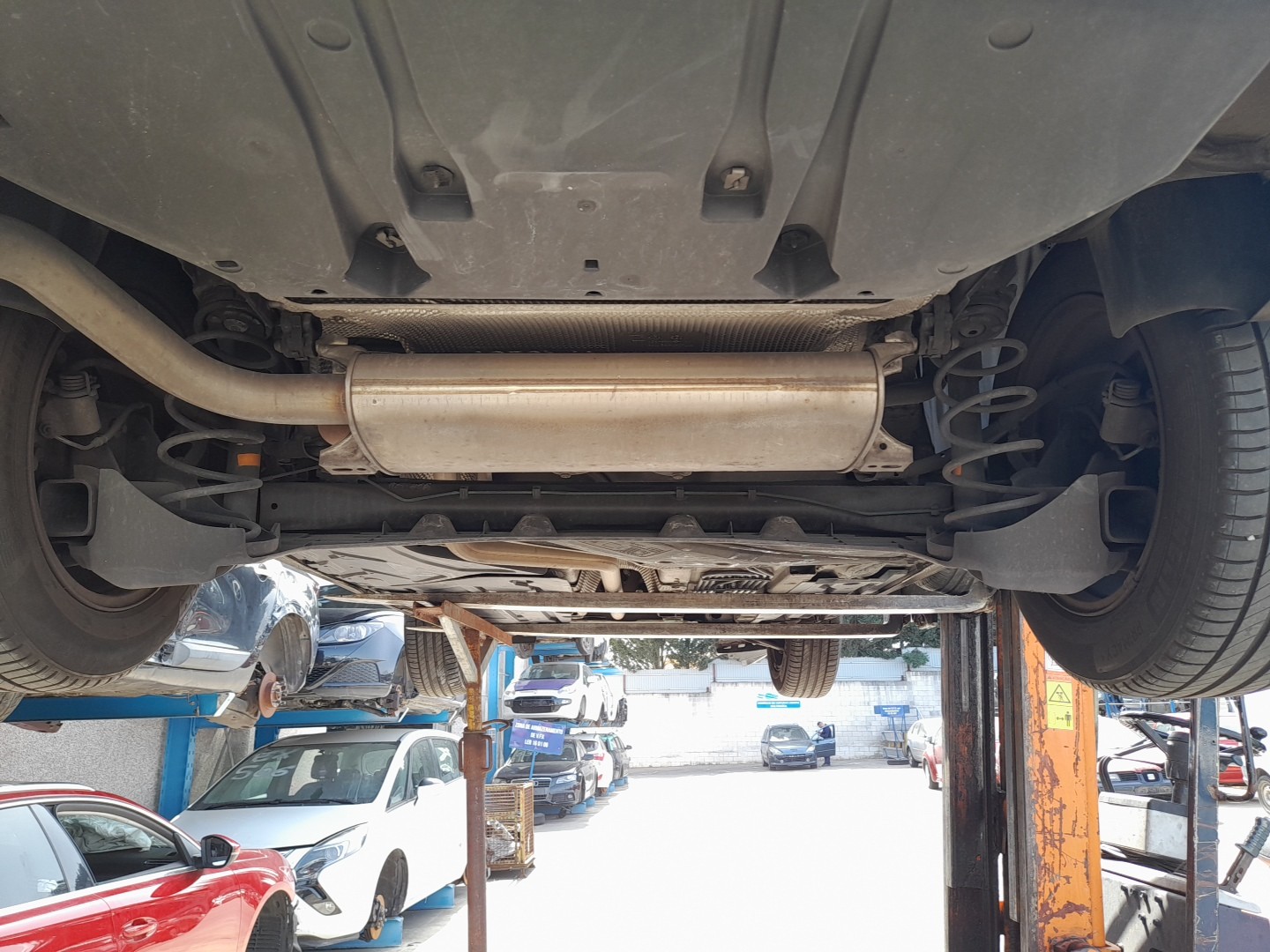 Rear axle RENAULT LAGUNA III (BT0/1) 13485528 | B-Parts