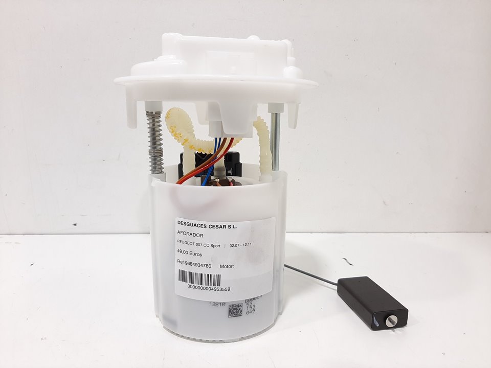 Fuel pump PEUGEOT 207 CC (WD_) 7223872 | B-Parts