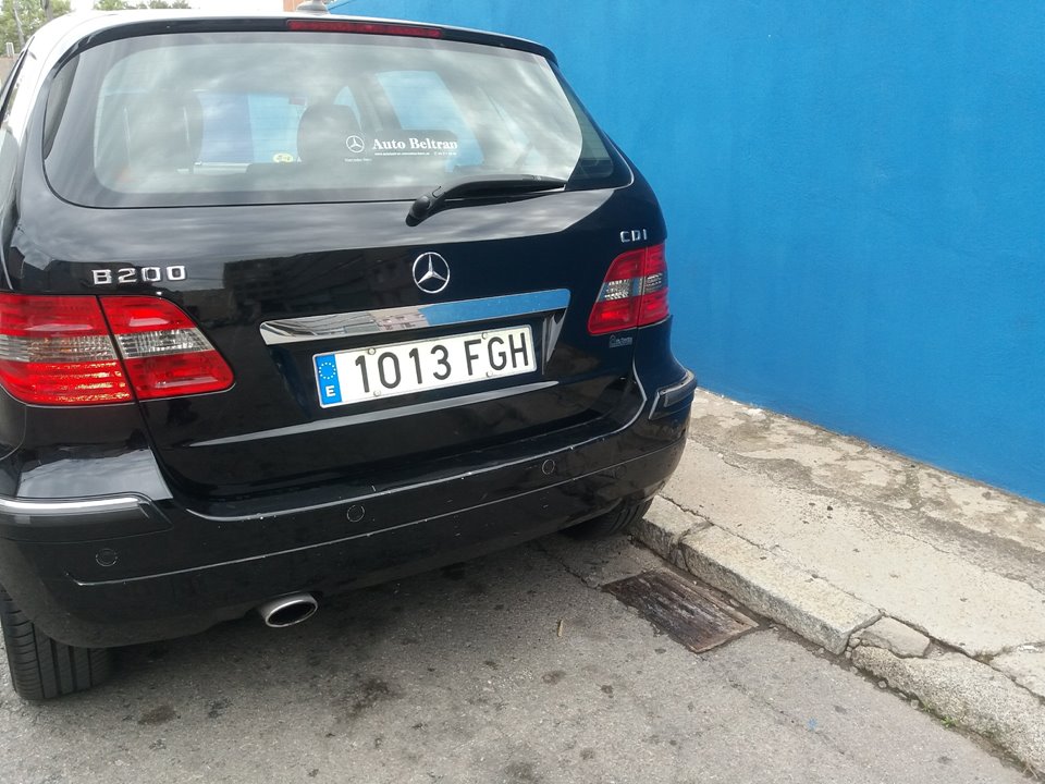 Front bumper MERCEDES-BENZ B-CLASS (W245) B 200 (245.233) 1698852625 ...