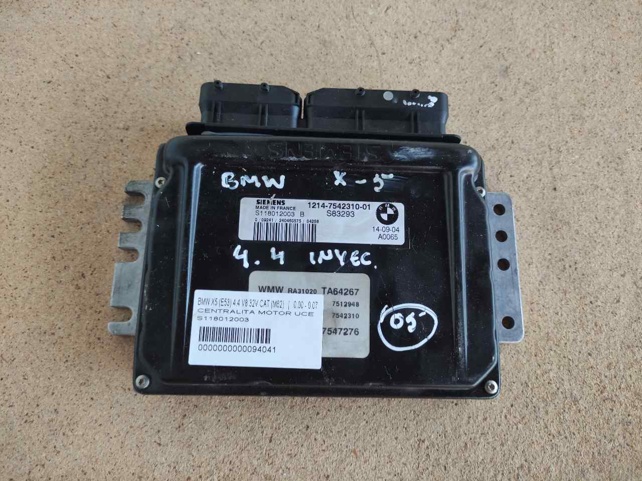 Engine control unit (ECU) MINI MINI (R50, R53) 19475130 | B-Parts