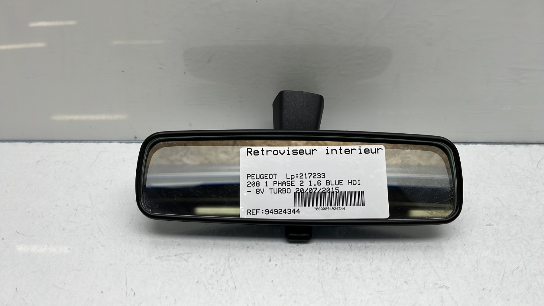Rétroviseur intérieur PEUGEOT 208 I (CA_, CC_) 1.6 HDi / BlueHDi 75 ...