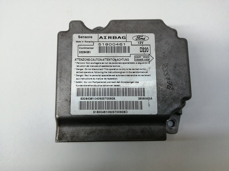 ECU airbags FORD KA (RU8) 1.2 11051023 | B-Parts