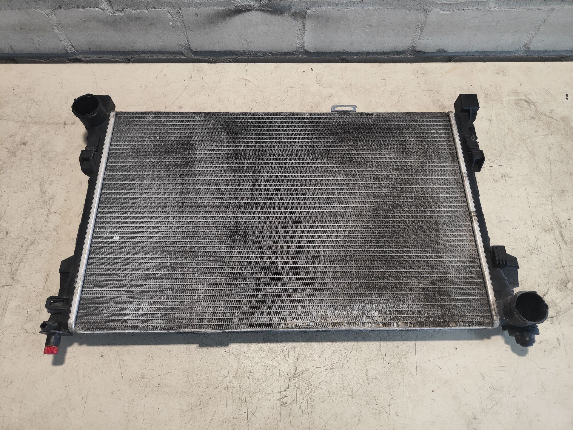 Water radiator MERCEDES-BENZ C-CLASS (W203) C 200 Kompressor (203.045 ...