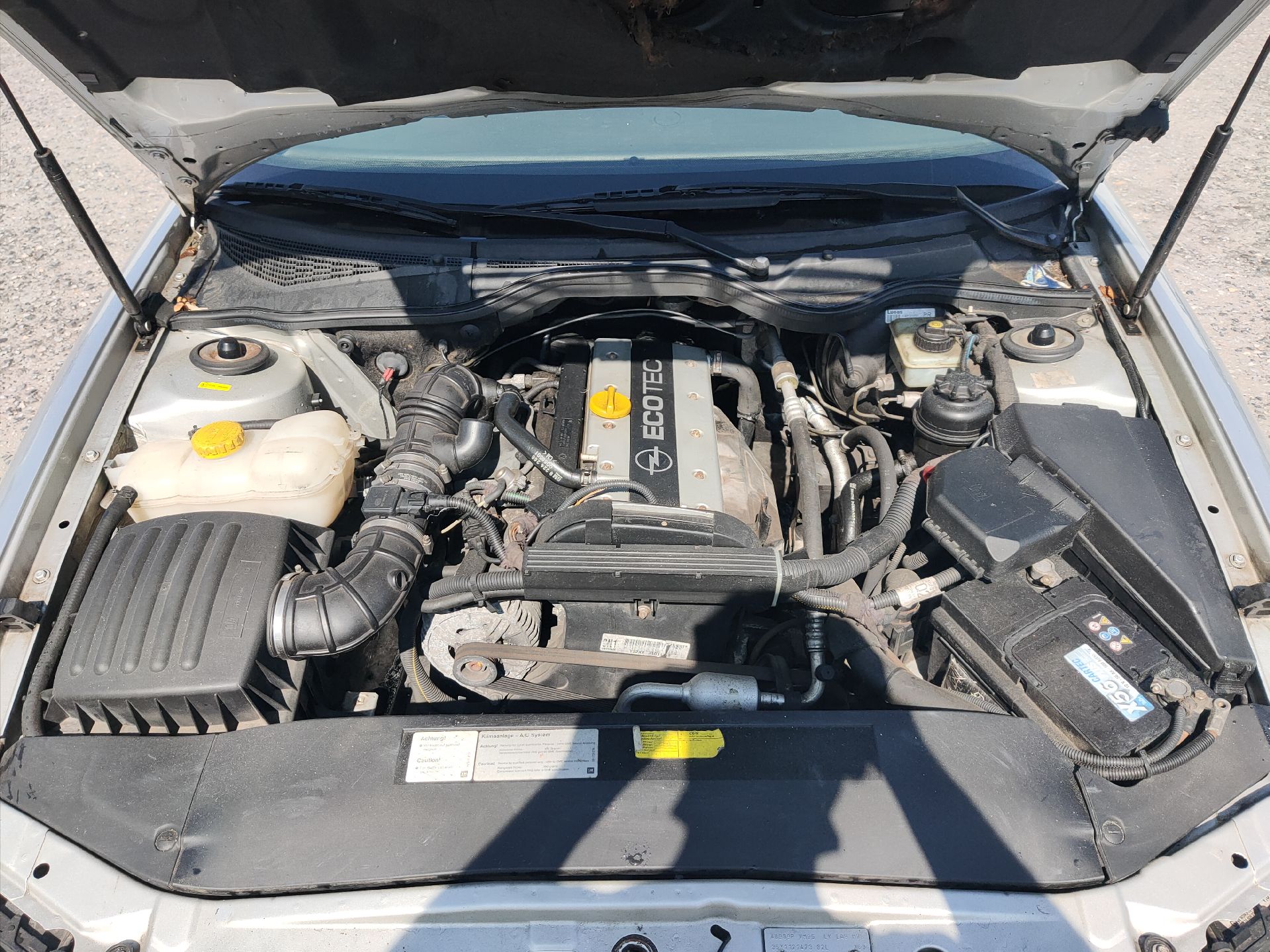 Engine OPEL OMEGA B (V94) 2.2 16V (F69, M69, P69) 7700672 | B-Parts