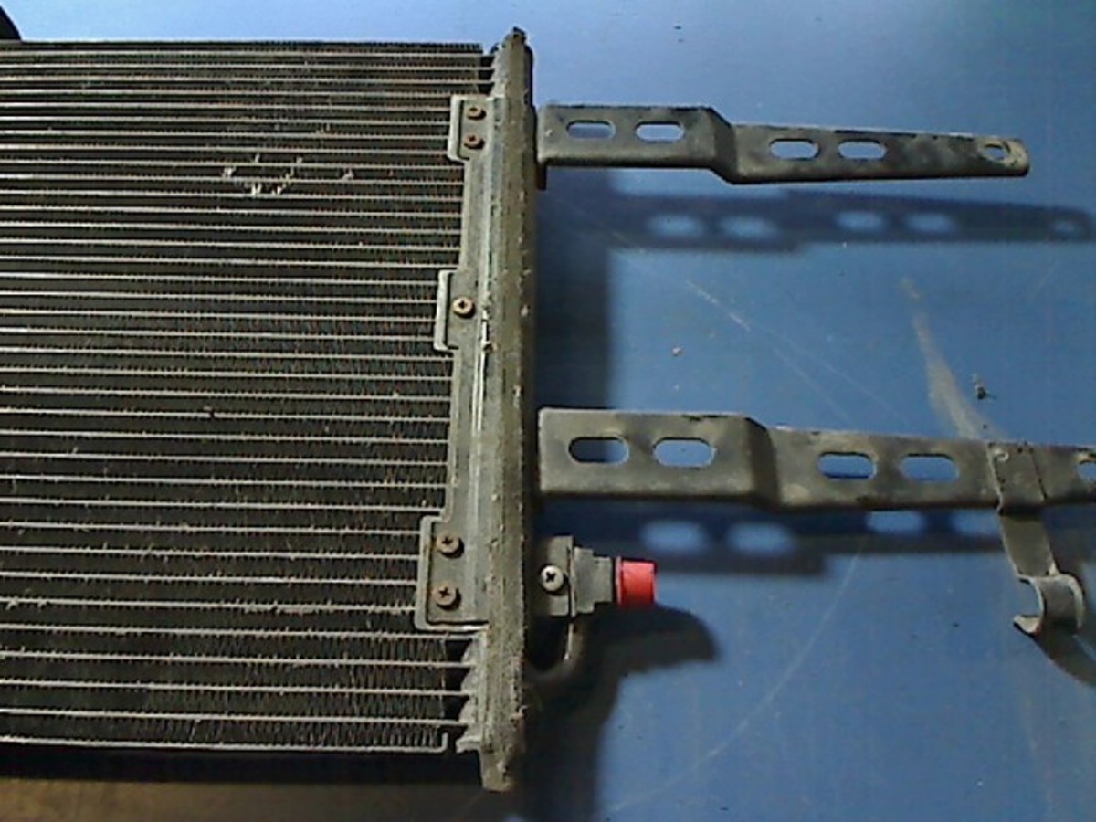 AC radiator VW POLO III CLASSIC (6V2) 57 1.7 SDI 5893346 | B-Parts