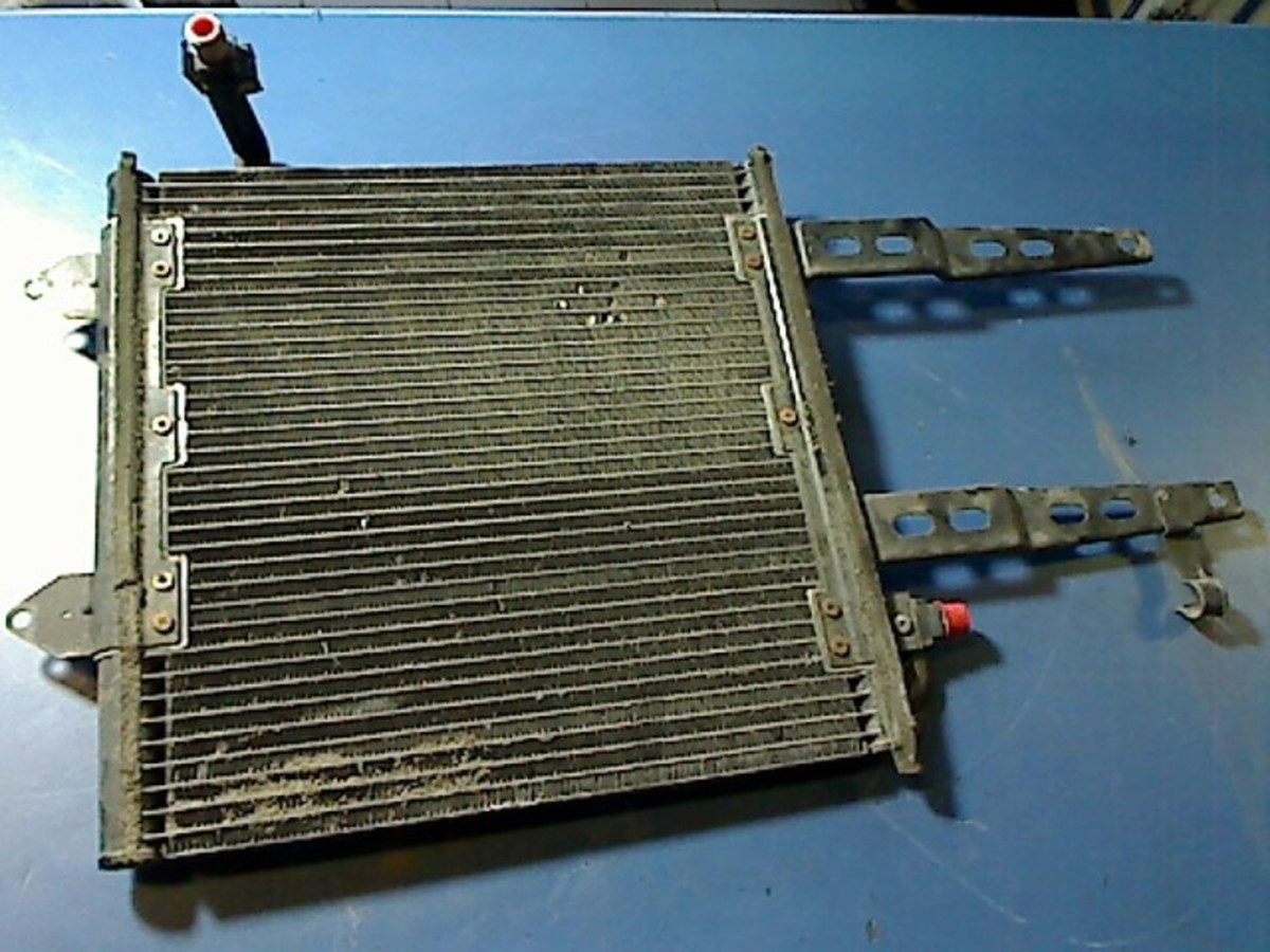 AC radiator VW POLO III CLASSIC (6V2) 57 1.7 SDI 5893346 | B-Parts