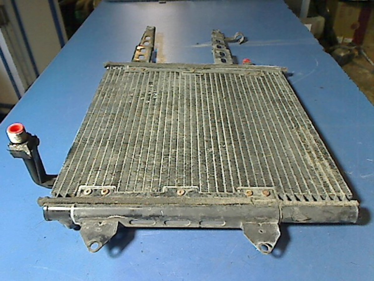 AC radiator VW POLO III CLASSIC (6V2) 57 1.7 SDI 5893346 | B-Parts