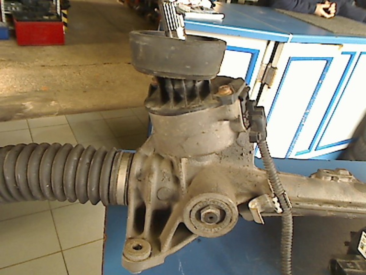 Steering rack AUDI A3 (8P1) 2.0 TDI 5891809 | B-Parts