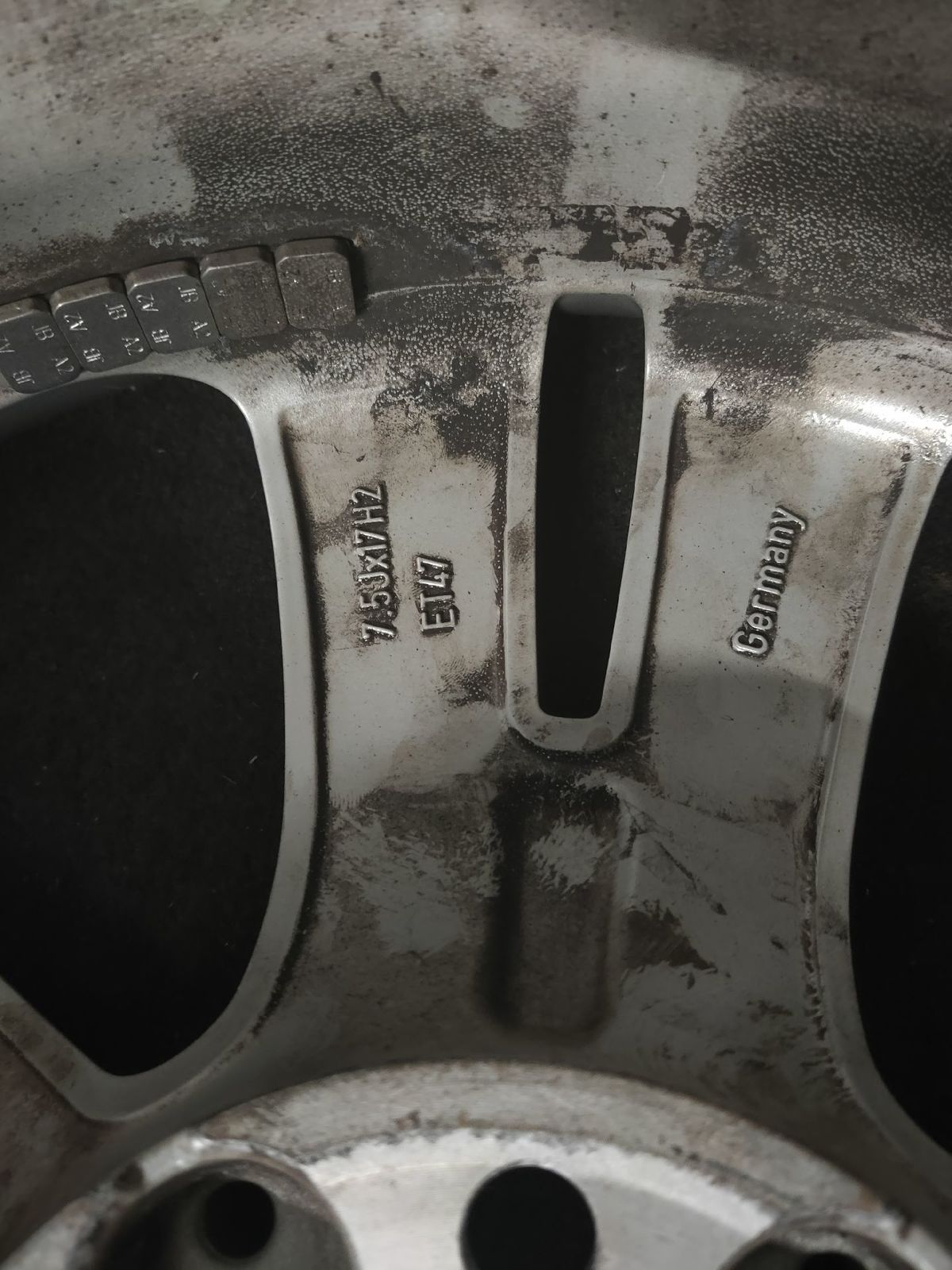 Rim MERCEDES-BENZ C-CLASS (W204) C 350 (204.056) BORBET: A2044010402 ...