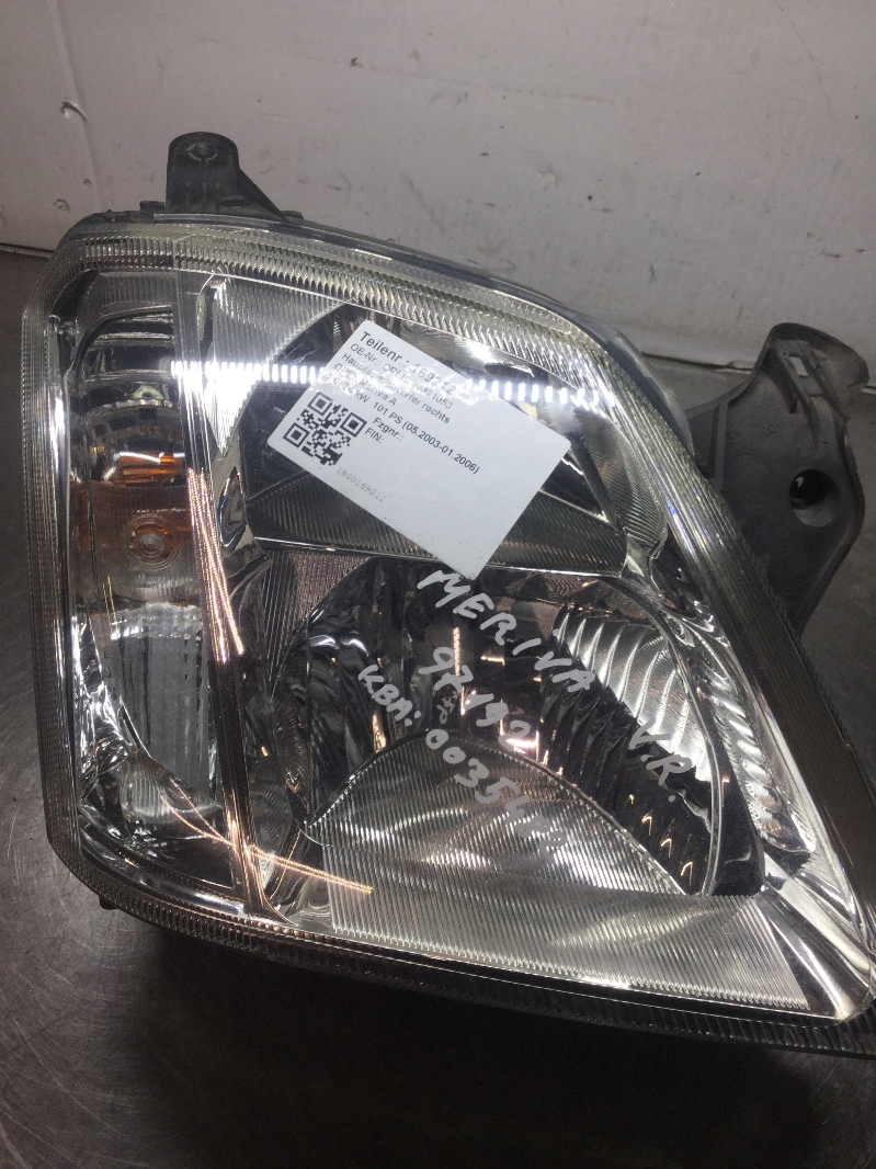Phare droit OPEL MERIVA A MPV (X03) 1.6 16V (E75) 6448673 | B-Parts