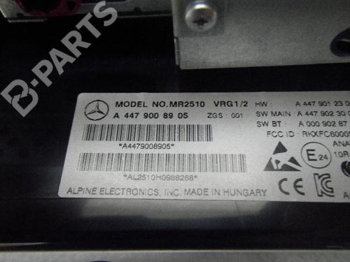 Radio MERCEDES-BENZ VITO Van (W447) 116 CDI (447.601, 447.603, 447.605 ...