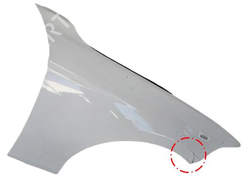 Guarda-lamas direito BMW 1 (F20) 118 d 16016438 | B-Parts