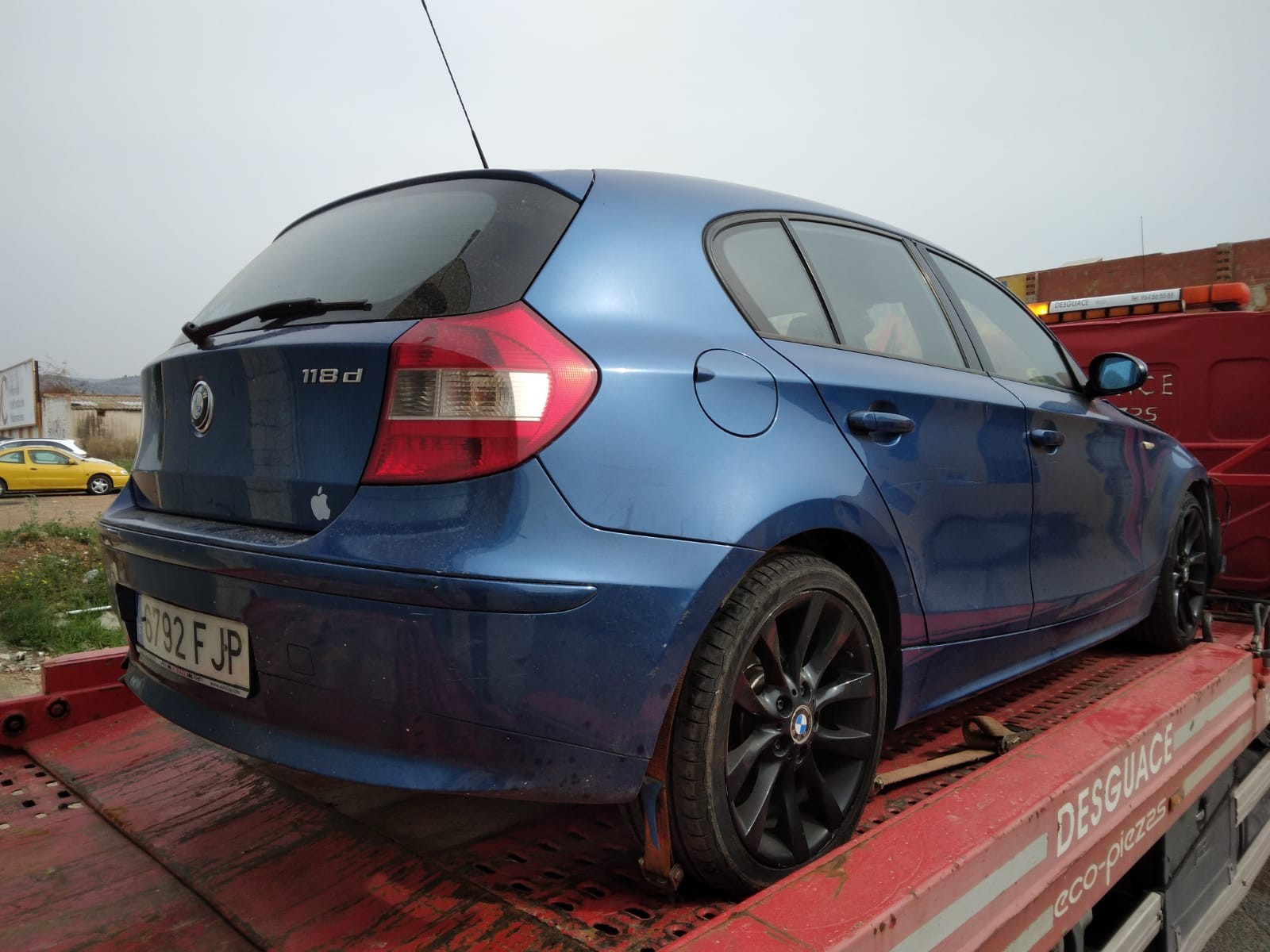 Left rear window switch BMW 1 (E87) 9430845 | B-Parts