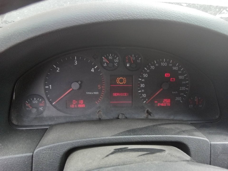 Instrument cluster AUDI A6 C5 (4B2, 4B4) 2.5 TDI 9851124 | B-Parts