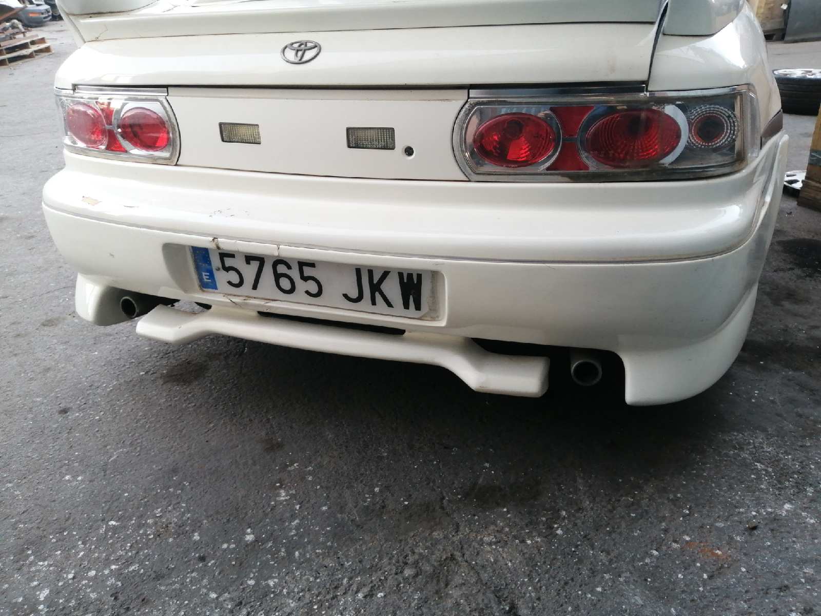 Rear bumper TOYOTA MR2 II (SW2_) 6559277 | B-Parts