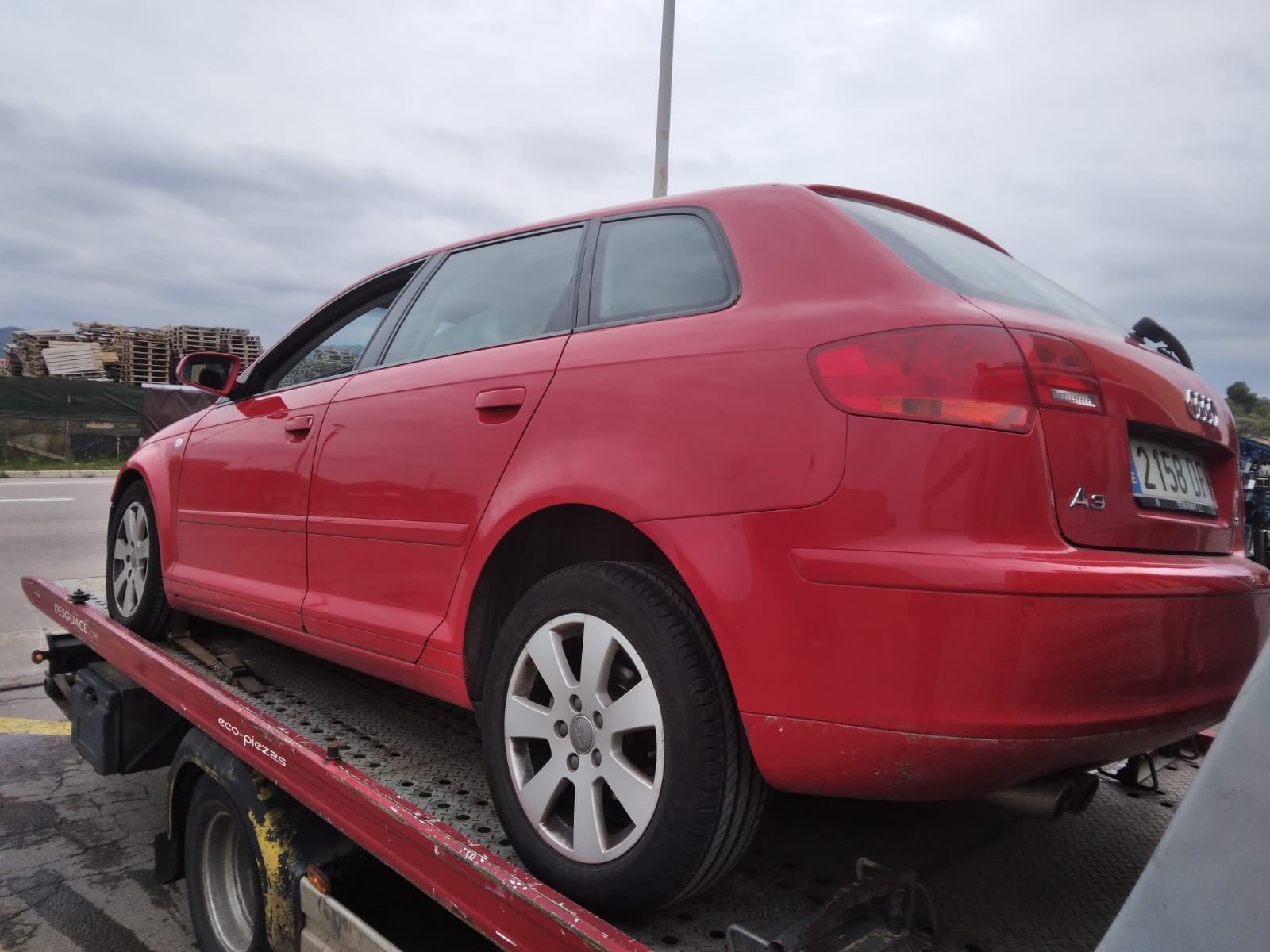 Front slam panel AUDI A3 Sportback (8PA) 2.0 FSI 9837184 | B-Parts