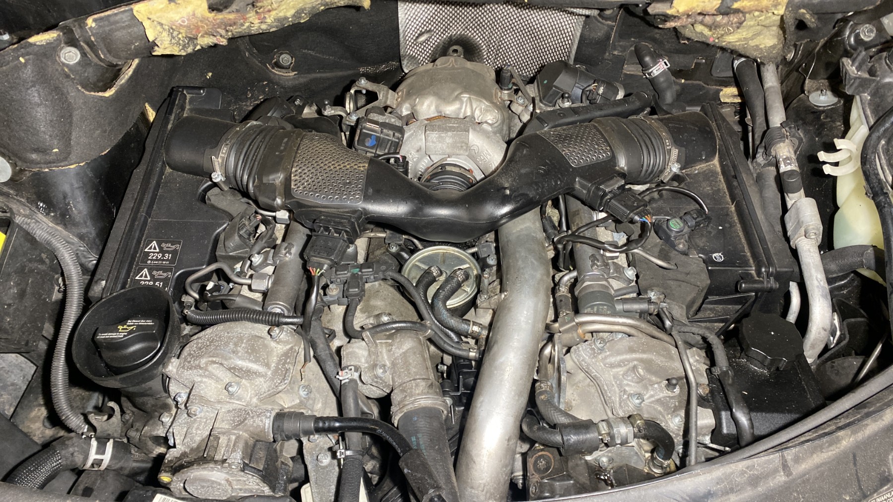 Motor MERCEDES-BENZ M-CLASS (W164) ML 320 CDI 4-matic (164.122 ...