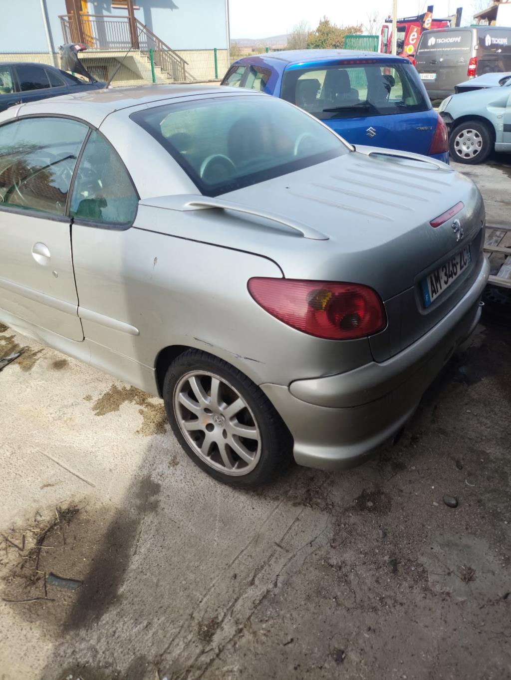 Avant slam panneau PEUGEOT 206 CC (2D) 1.6 HDi 110 30380552 | B-Parts