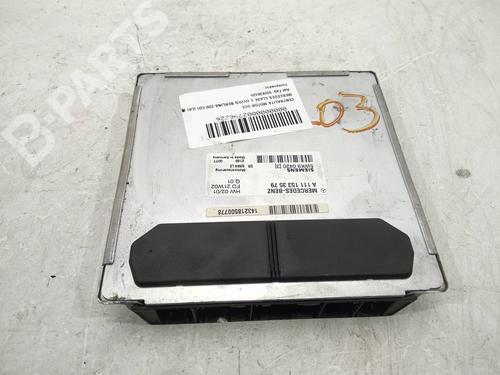 Engine control unit (ECU) MERCEDES-BENZ C-CLASS (W203) C 220 CDI (203. ...