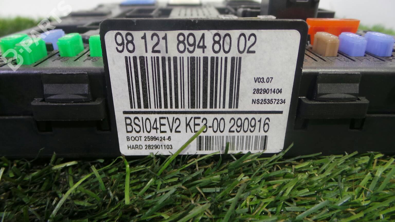 Caja reles / fusibles CITROËN BERLINGO MULTISPACE (B9) 1.6 BlueHDi 100 ...