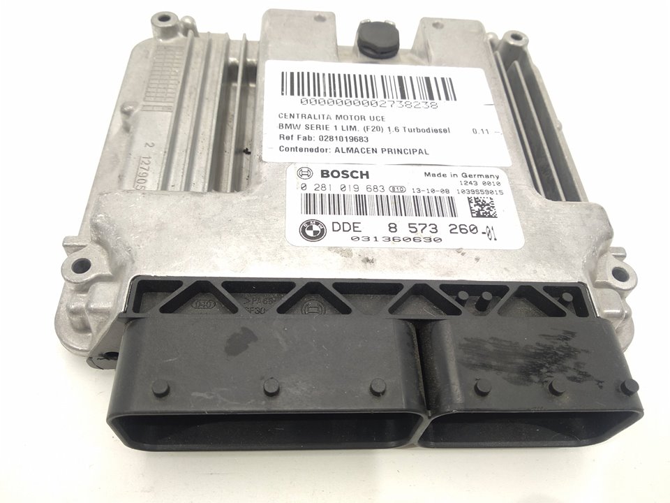 Engine control unit (ECU) BMW 1 (F20) 116 d 4732424 | B-Parts