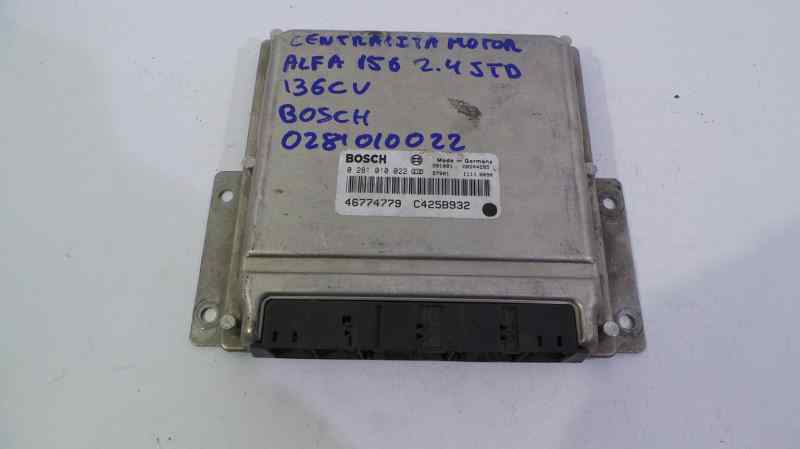Engine control unit (ECU) ALFA ROMEO 156 (932_) 2.4 JTD (932B1) 1915528 ...