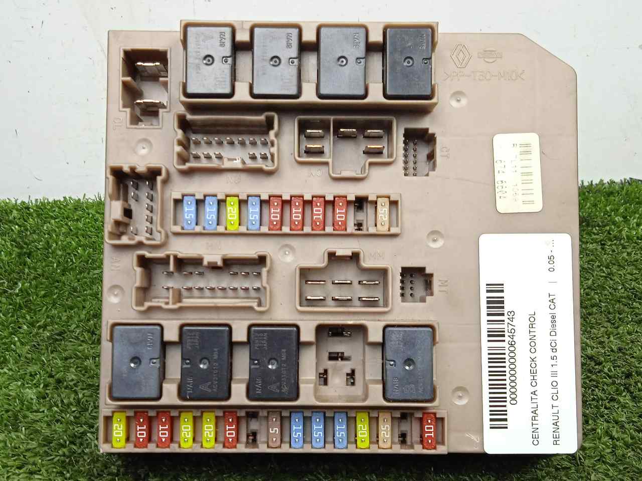 Control unit RENAULT CLIO III (BR0/1, CR0/1) 13510362 | B-Parts