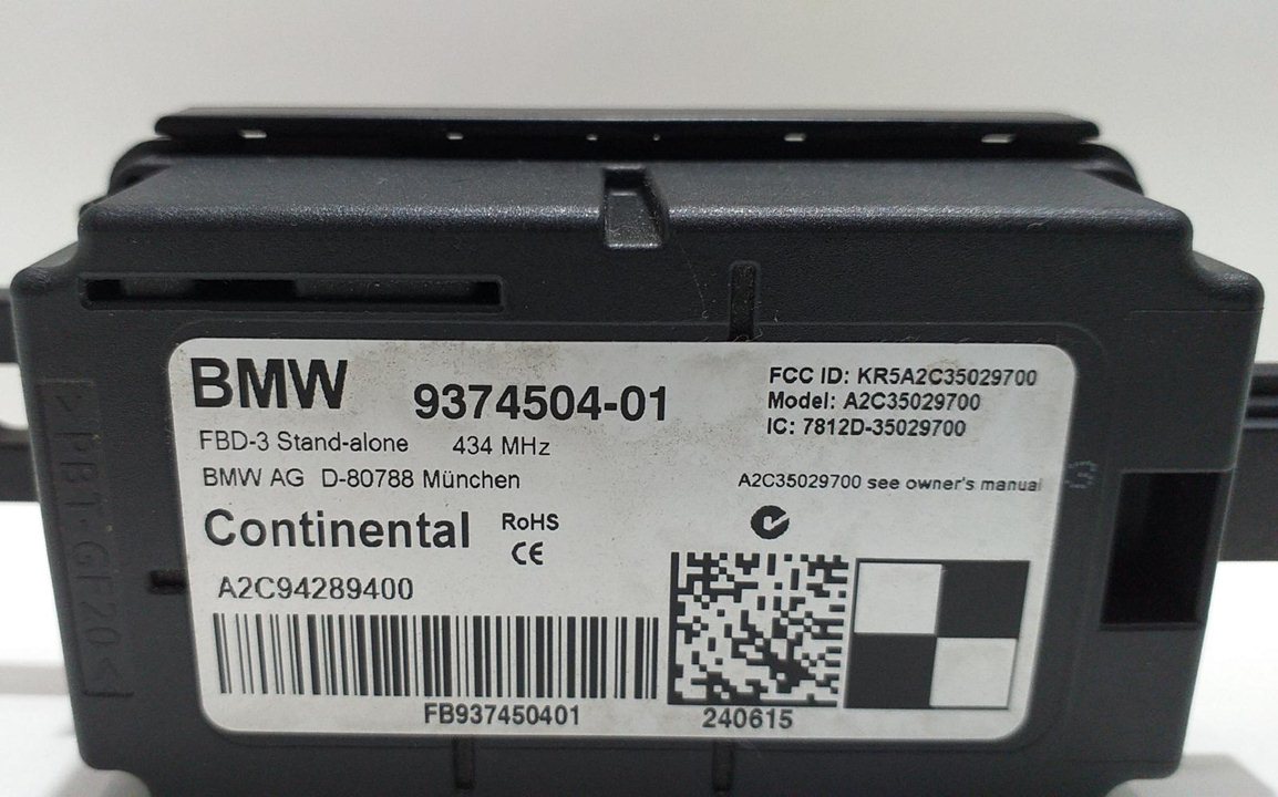 Electronic module BMW 3 Touring (F31) 318 d 7566772 | B-Parts