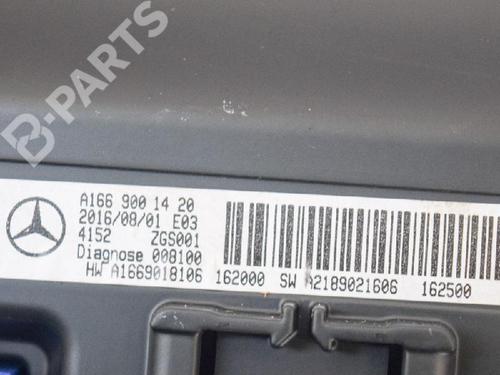 Display monitor MERCEDES-BENZ GLE (W166) 350 d 4-matic (166.024 ...