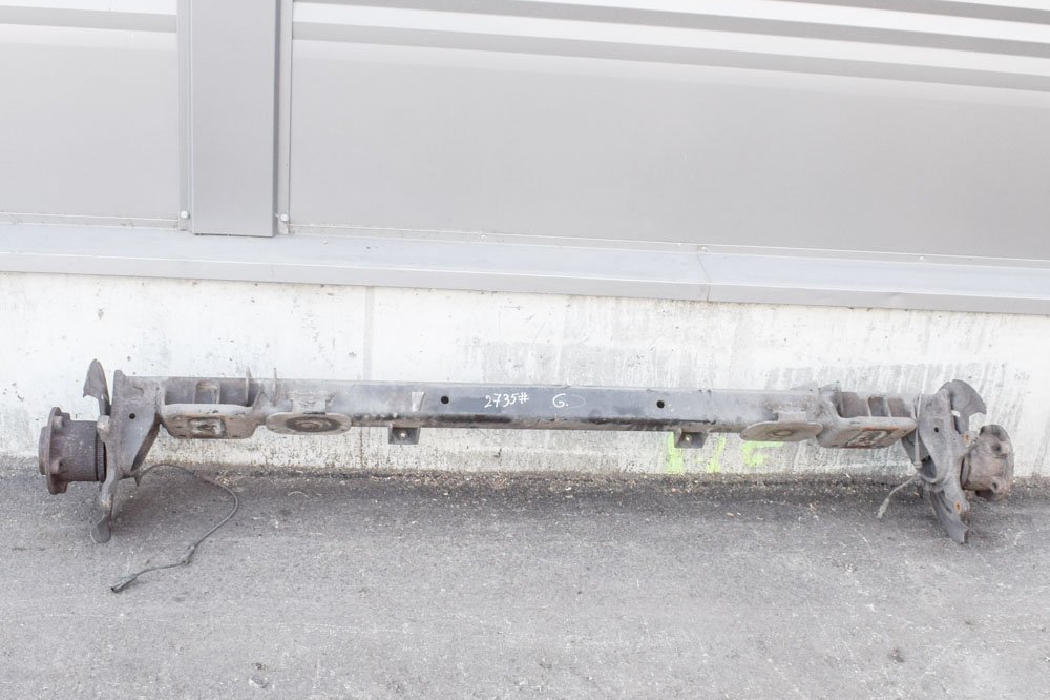 Rear axle RENAULT MASTER III Van (FV) 2.3 dCi 100 FWD (FV0A, FV0B, FV0G ...