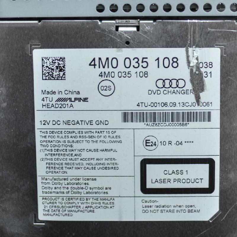 Radio AUDI A6 C7 (4G2, 4GC) 2.0 TDI quattro 6725057 | B-Parts