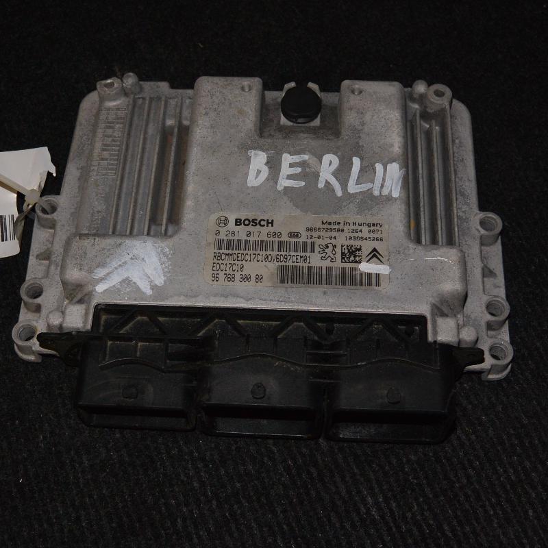 Engine control unit (ECU) CITROËN BERLINGO MULTISPACE (B9) 1.6 HDi 90 6715058 | B-Parts