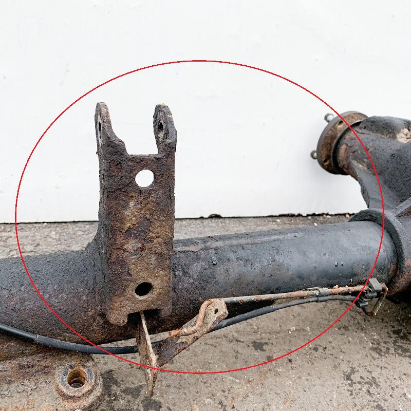 Rear axle FORD TRANSIT Van (FA_ _) 2.4 TDCi RWD FORD: 6C11-4001 , 6C1T ...