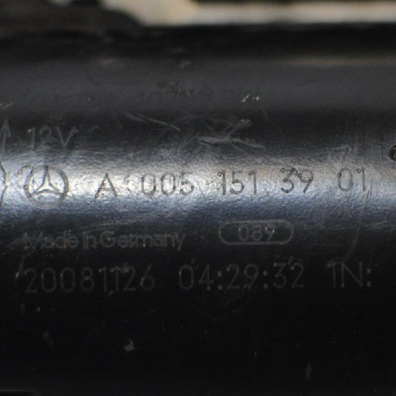 Starter MERCEDES-BENZ C-CLASS (W204) C 180 CGI (204.031) MERCEDES-BENZ ...