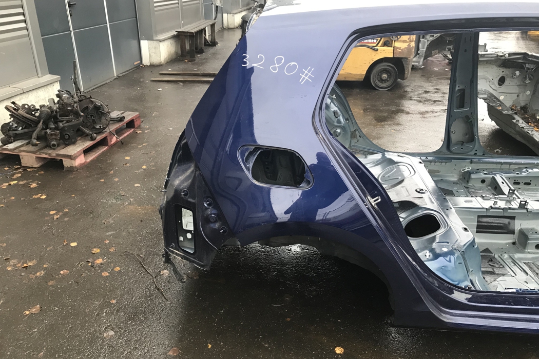 Right rear fenders VW GOLF VII (5G1, BQ1, BE1, BE2) 1.5 TSI 10069799 ...