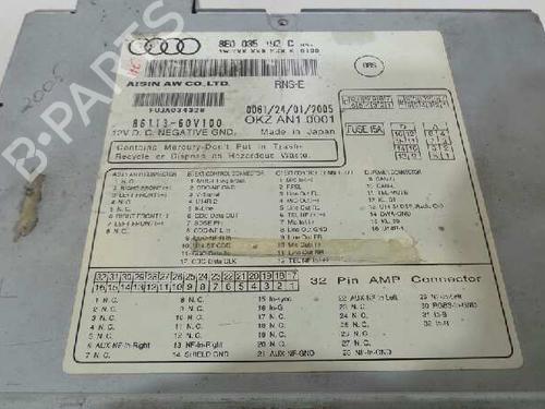 Radio AUDI A6 C5 (4B2) 2.5 TDI quattro 5185751 | B-Parts