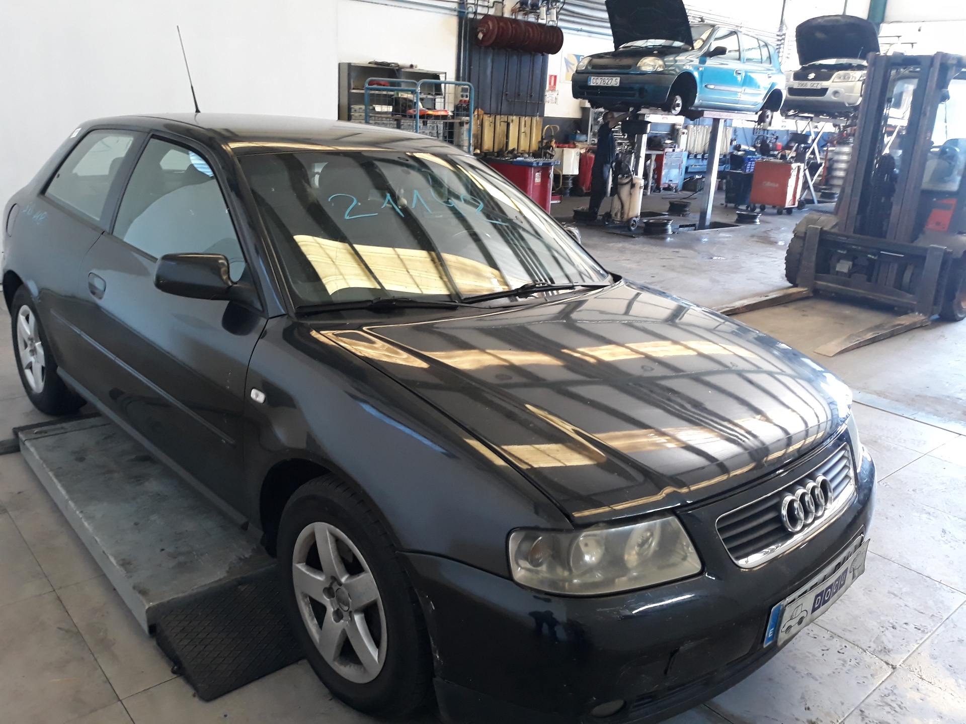 Front right window mechanism AUDI A3 (8L1) 1.9 TDI 8414856 | B-Parts