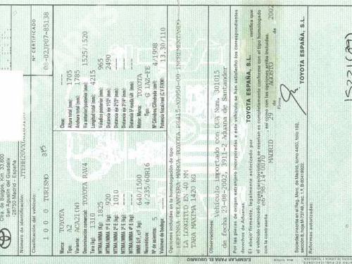 Switch TOYOTA RAV 4 II (_A2_) 2.0 4WD (ACA21, ACA20) 1333894 | B-Parts