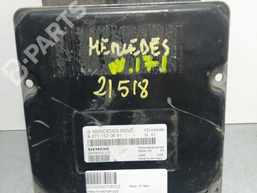 Engine control unit (ECU) MERCEDES-BENZ SLK (R171) 200 Kompressor (171. ...