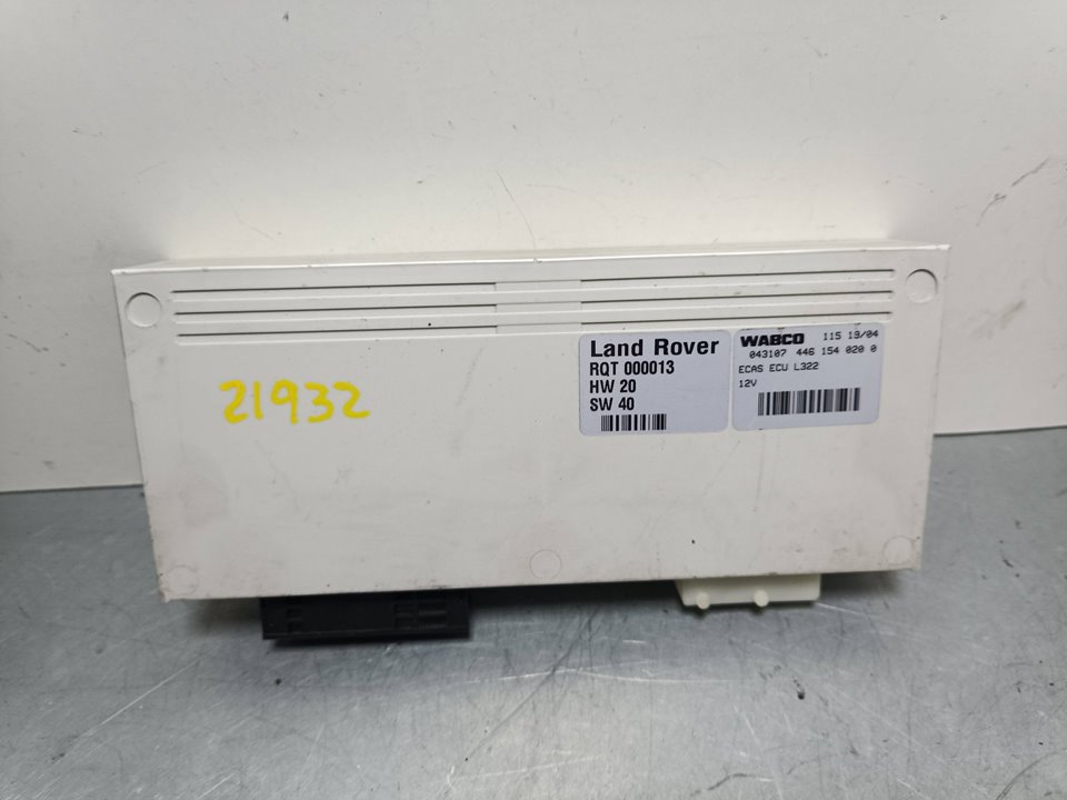 Electronic module LAND ROVER RANGE ROVER III (L322) 3.0 D 4x4 10990235 ...