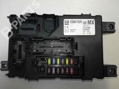 Fuse box OPEL CORSA D (S07) 1.3 CDTI (L08, L68) | B-Parts
