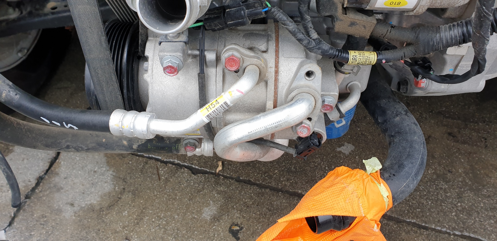 AC compressor HYUNDAI KONA (OS, OSE, OSI) 18467857 | B-Parts