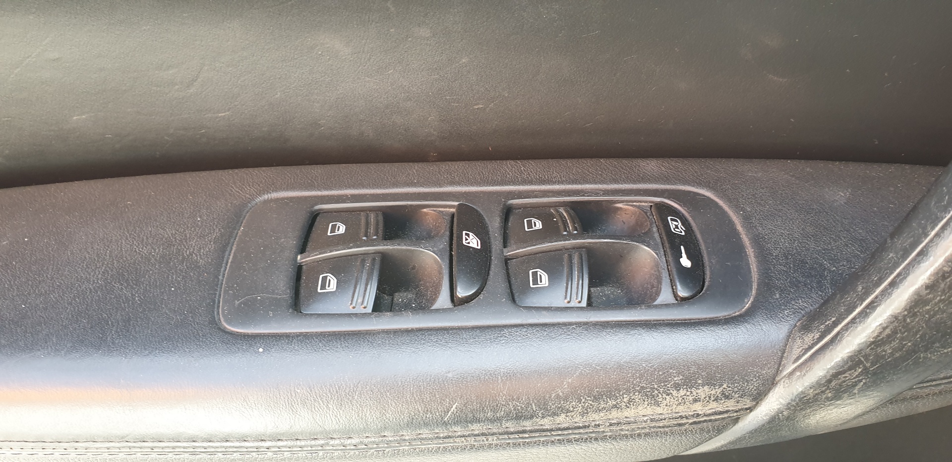 Mando elevalunas delantero izquierdo PORSCHE CAYENNE (9PA) Turbo S 4.5 ...