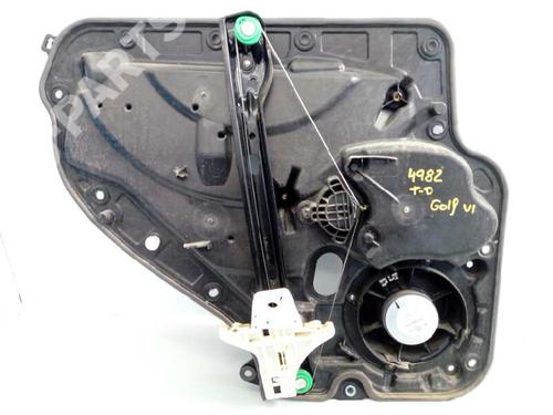 Rear right window mechanism VW GOLF VI (5K1) 1.6 TDI 5K4839462 | E1-B6 ...